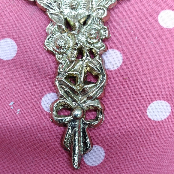 Vintage | Accents | Vintage Victorian Compact Handheld Mirror Small P ...